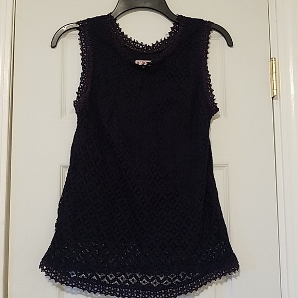 Merona | Tops | Crockett Sleeveless Top Szxs | Poshmark